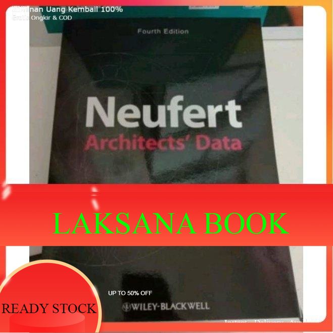 Architects' Data Book 4th 4e 4th edition by Ernst and Peter Neufert ...