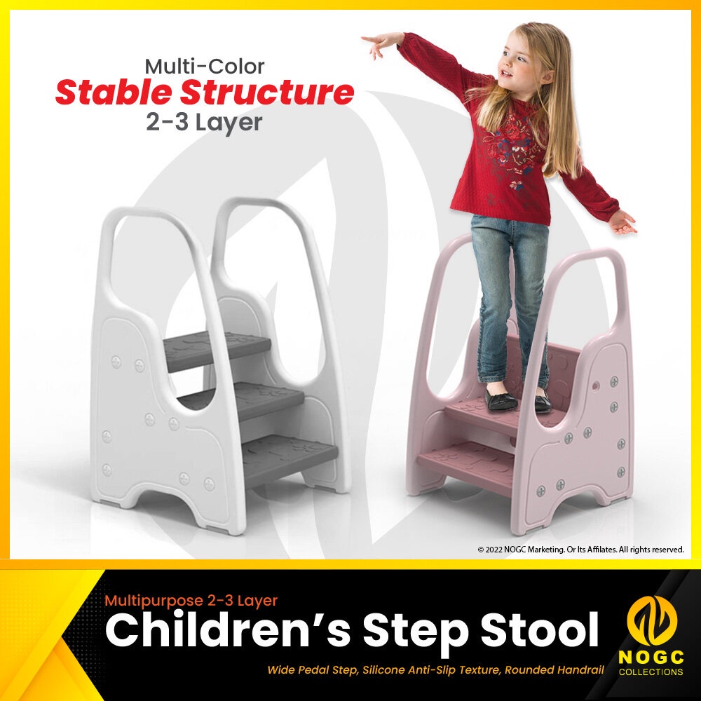 NOGCC NMB-047 Three-Layer Heightened Foot Stool Washbasin Baby Hand ...