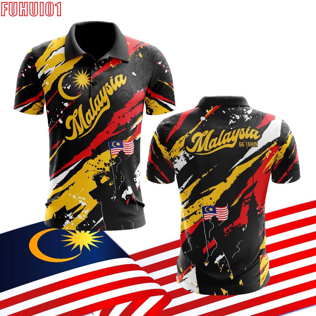 (Fuhui01) MERDEKA 66 SHIRTS (MALAYSIA MERDEKA 66 2023 SPECIAL DESIGN ...