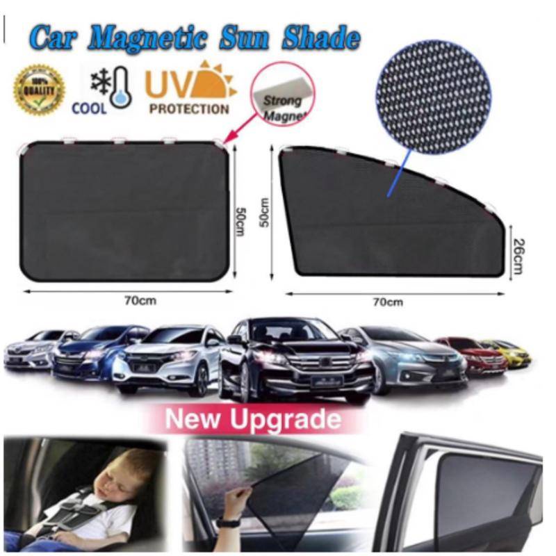 car window sun shade universal magnetic sunshade curtain car sun shade ...