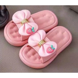 Mago Kid's Girls Colourful Cute Ribbon Fashion Sandal Slipper Girls ...