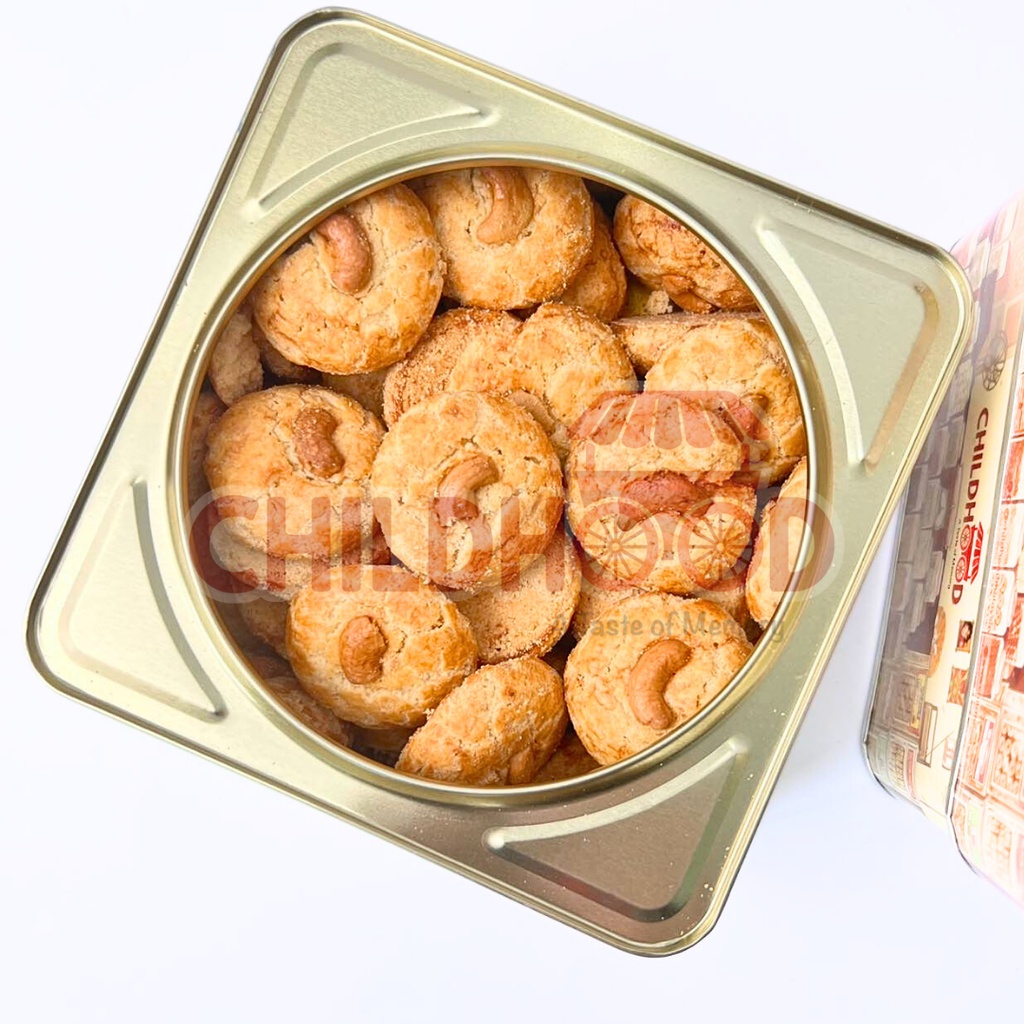 Childhood Malaysia🔥Crispy Cashewnut Cookies [700g/ Family Tin] Kuih ...