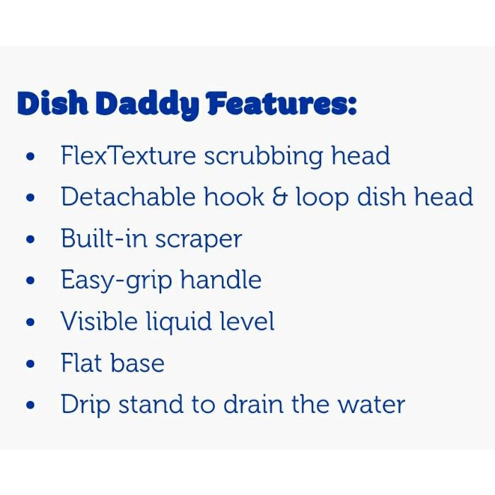 [Scrub Daddy MY] Dish Daddy Sponge Self Standing Soap Dispensing ...