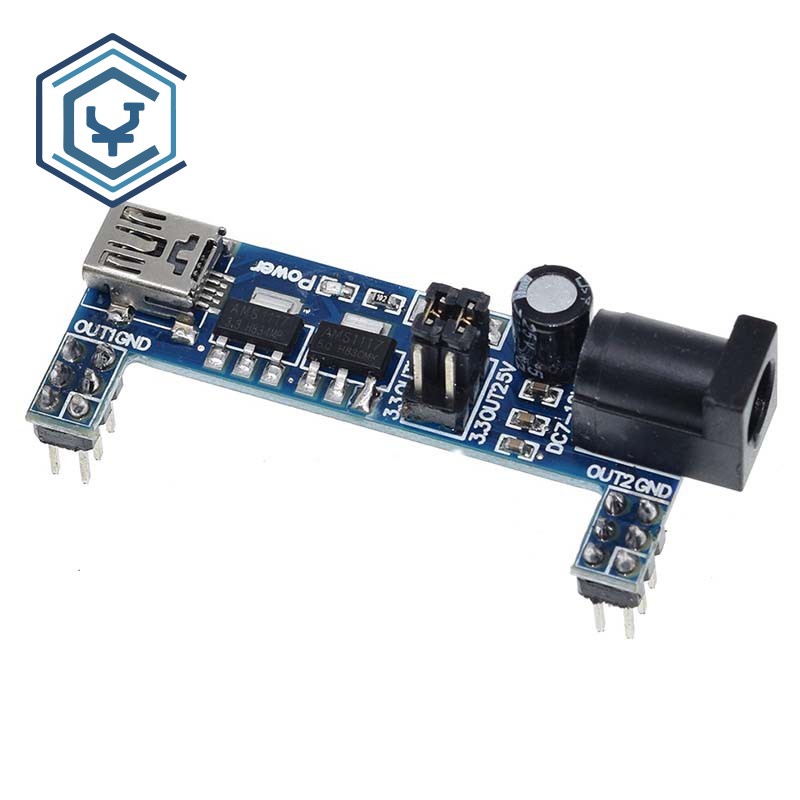 MB102 Breadboard Power Supply Module 3.3V 5V For Solderless Board ...