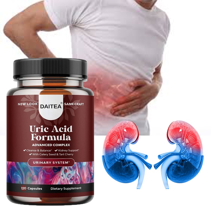 Uric Acid Kidney Support Vitamin Supplement - Cleanses Kidneys ...