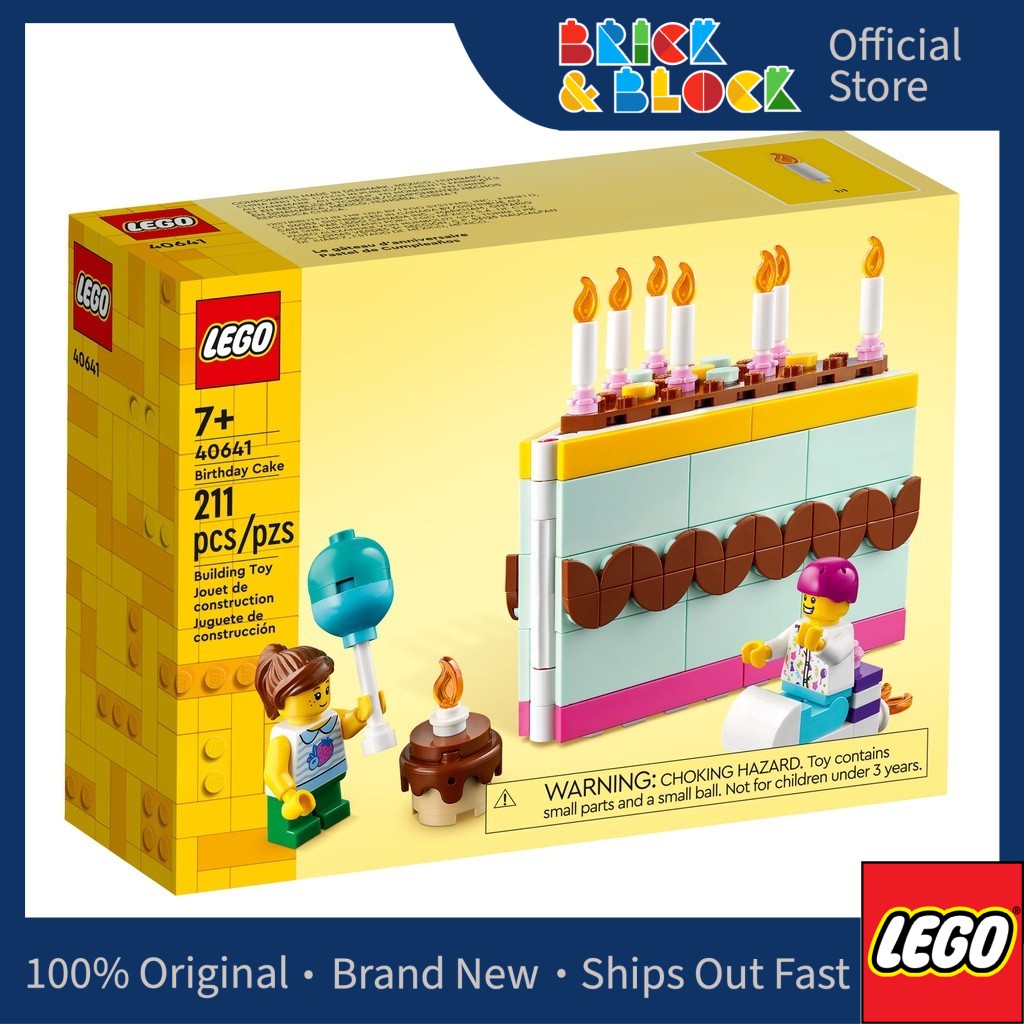 LEGO 40641 Birthday Cake | LEGO Creator | Shopee Malaysia