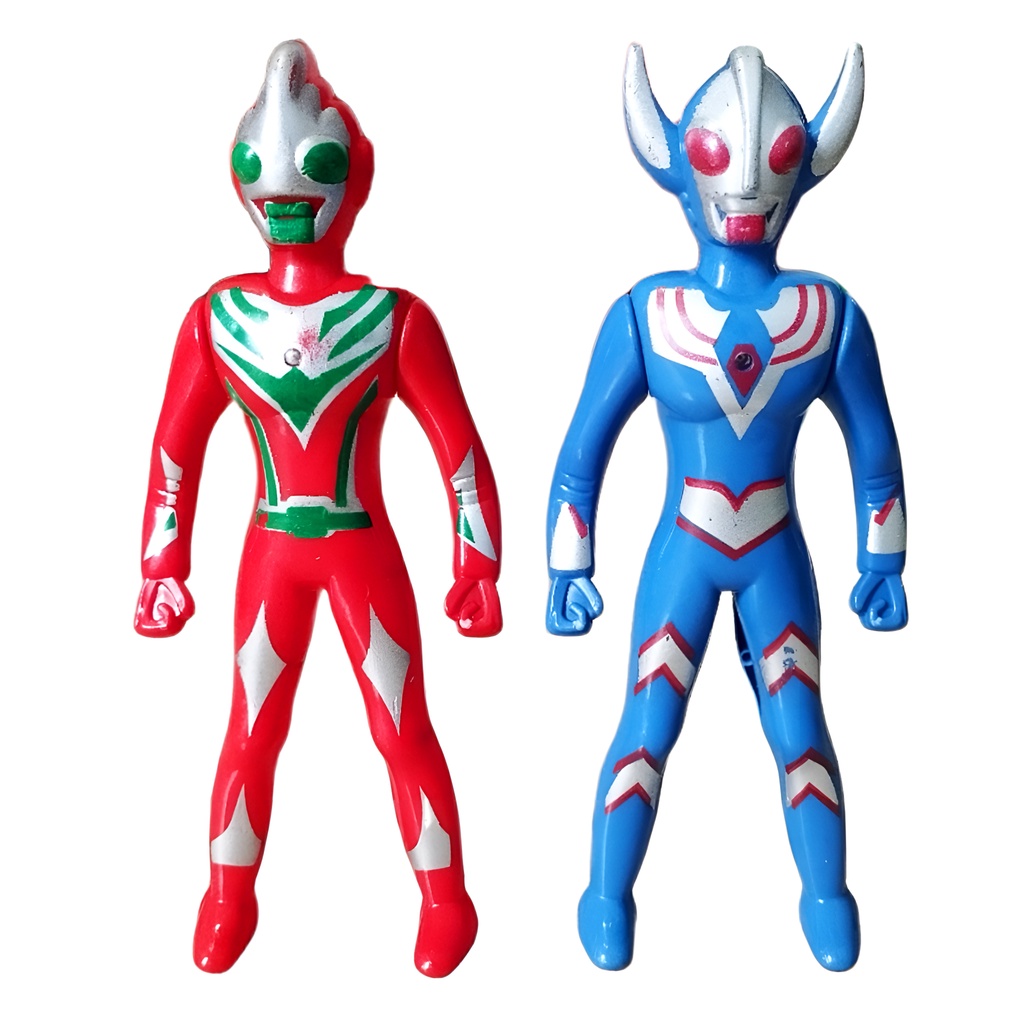 Super Ultraman Robot Toy for Boys Contains 2 Pcs Playing for Boys Ages ...