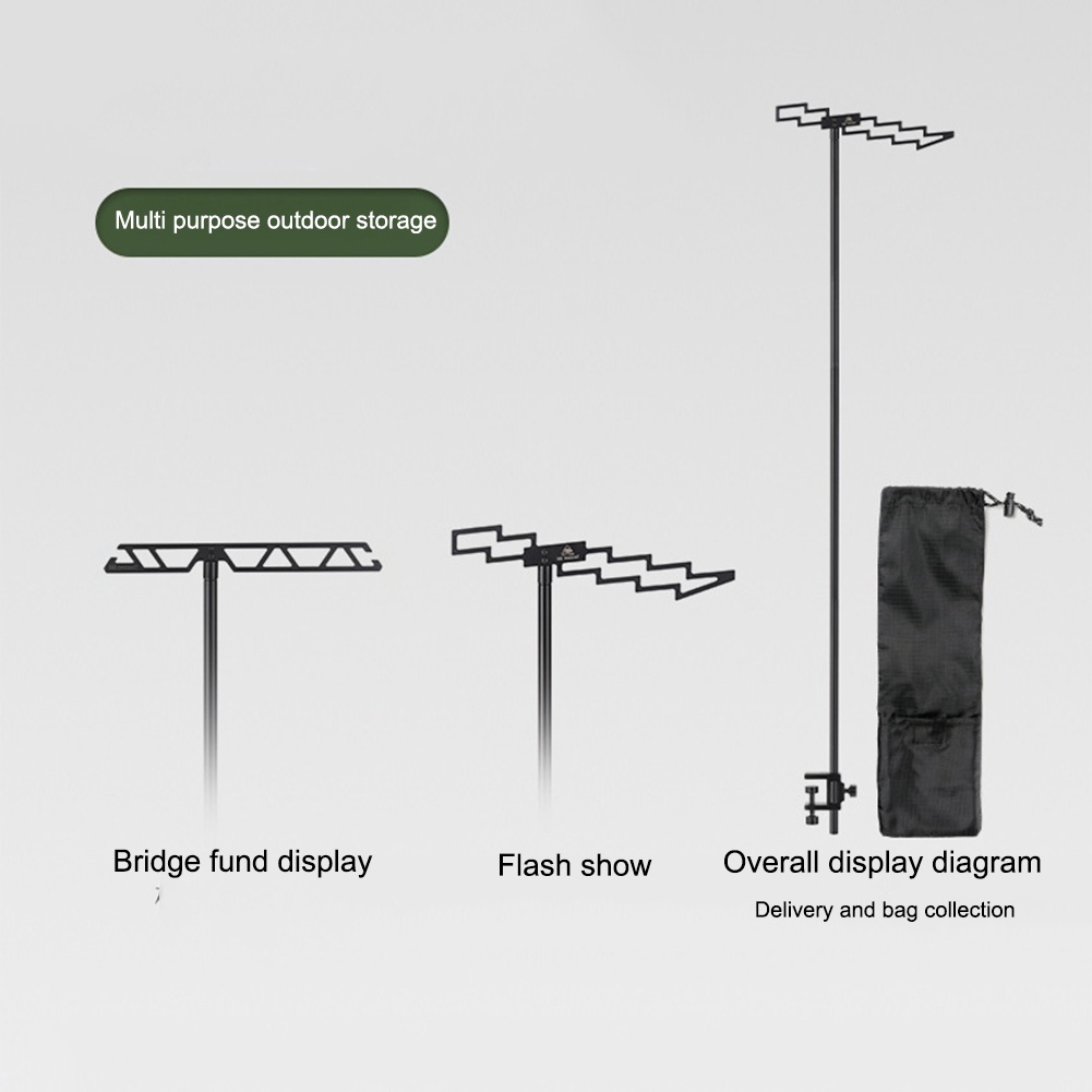 Camping Light Holder Multi-purpose Hanging Light Stand Holder for ...