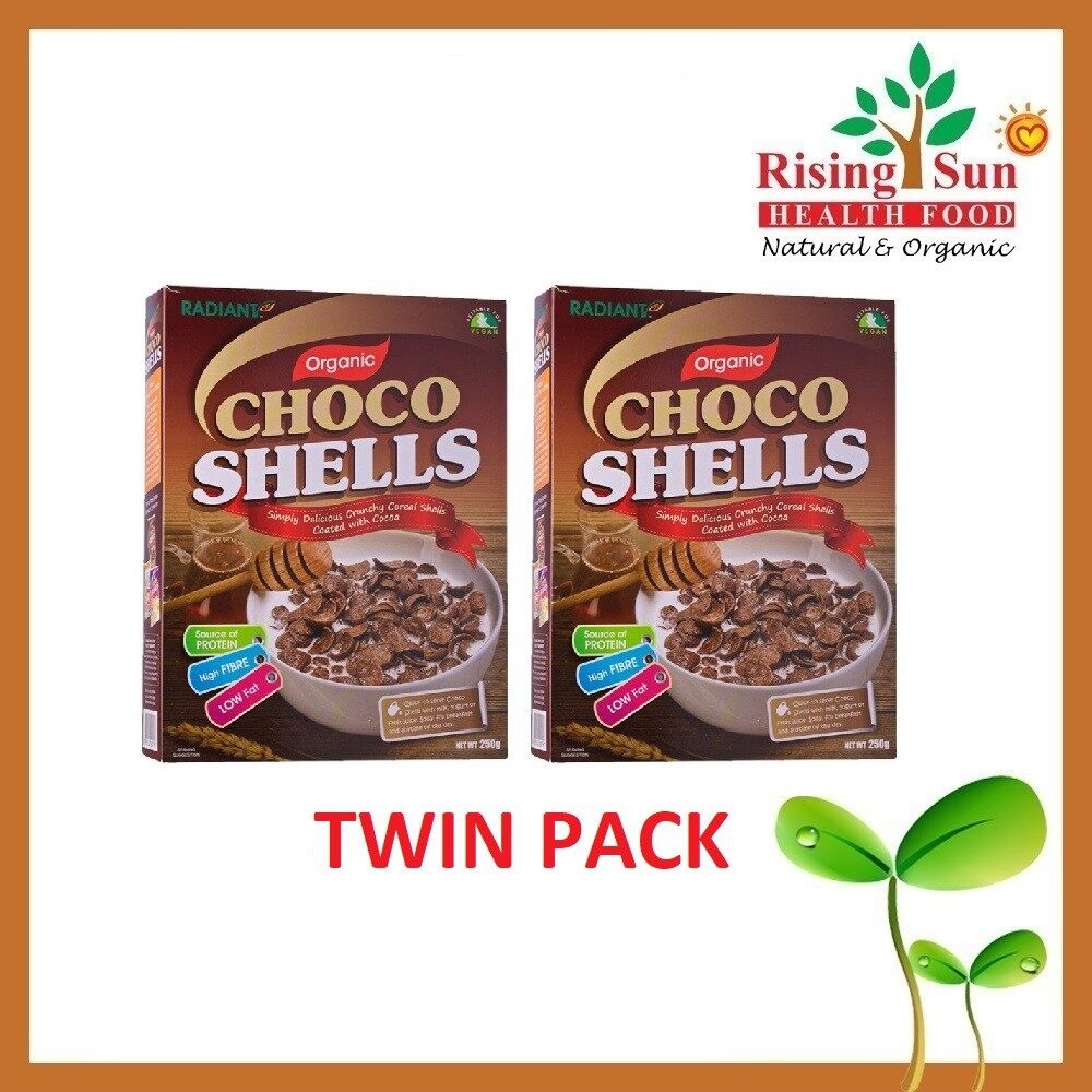 Radiant Organic Choco Shells 250G - Twin Pack | Shopee Malaysia