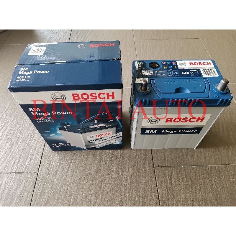 BOSCH 40B19L NS40ZL CAR BATTERY FOR PERODUA MYVI, AXIA, ALZA, BEZZA ...