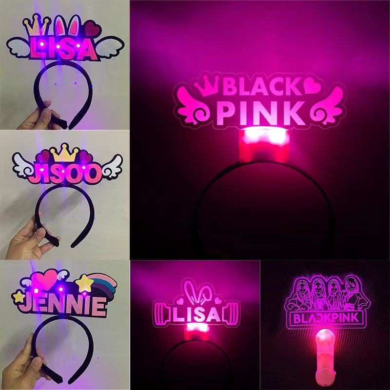 Blackpink Lightstick for Concert Acrylic Light Signs Star Support LISA ...