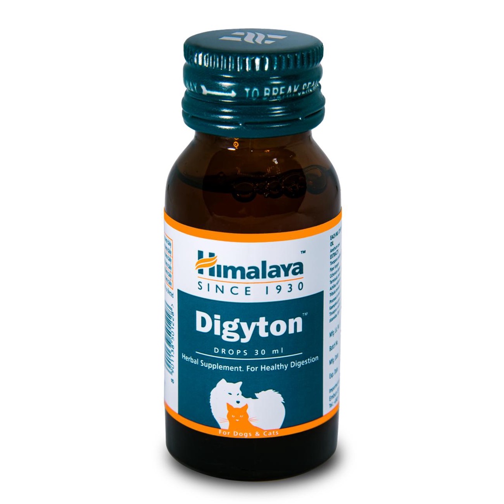Himalaya Digyton Drops (Digestion) for Dogs and Cats 30ml | Shopee Malaysia