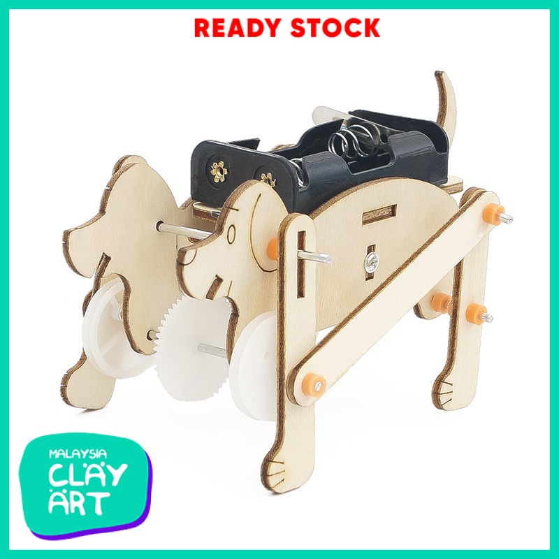 Robot Dog DIY Puzzle Pack STEM Toy | Science Education Set with Robotic ...