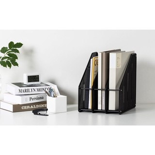 1 2 3 4 Compartment Magazine Holder A4 Paper Document File Folder L ...