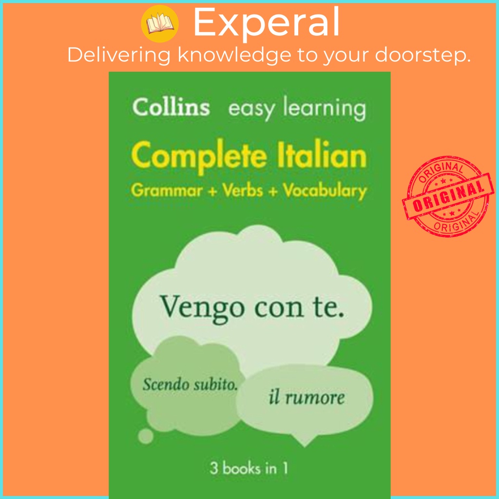 [English - 100% Original] - Easy Learning Italian Complete Grammar ...