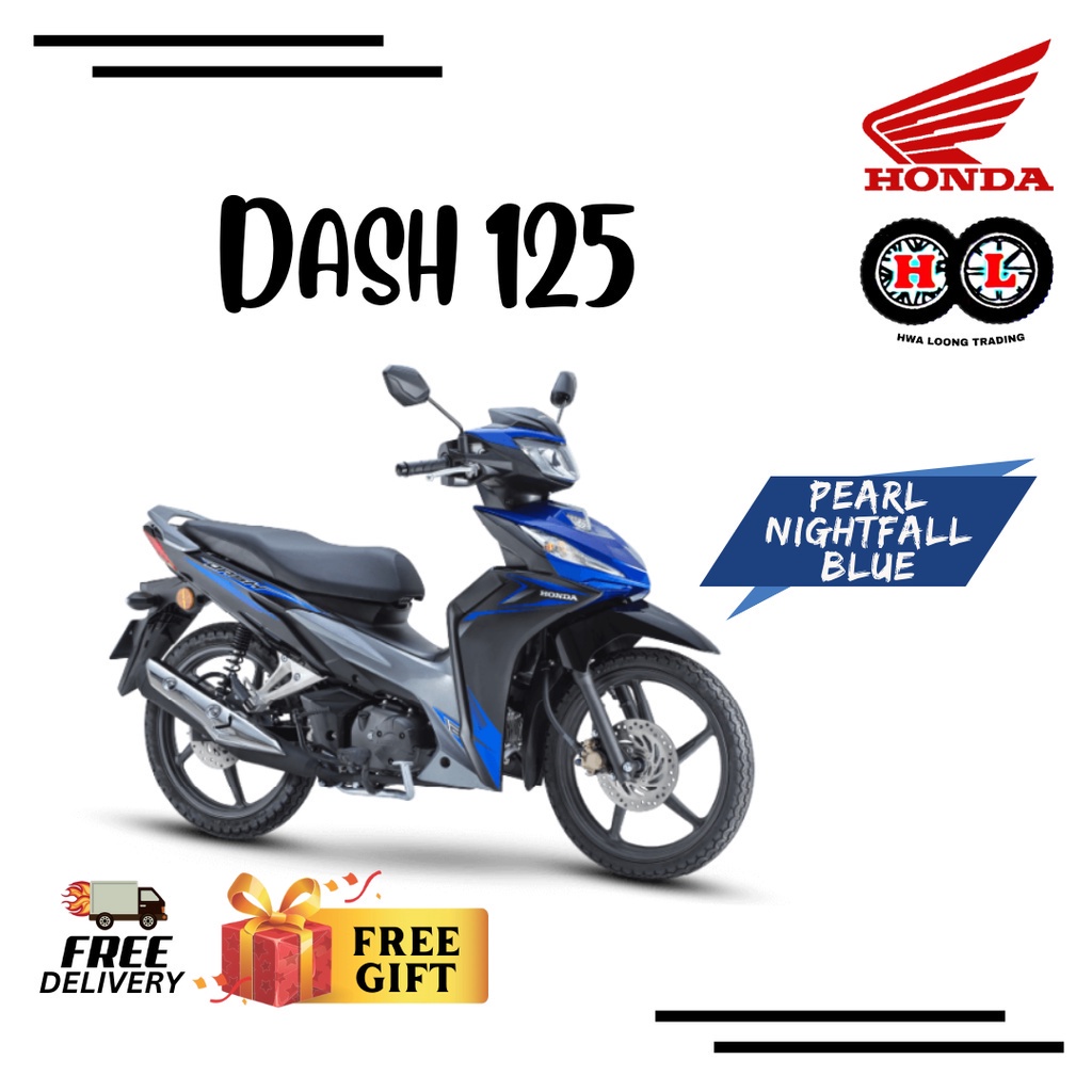 Honda Dash 125 Honda Moped Motorcycle Honda Motor Dash125 (BOOKING FEE ...