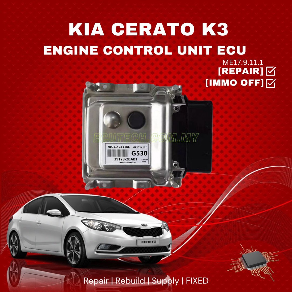 KIA CERARO K3 G530 ME17.9.11.1 ECU Engine Control Unit [REPAIR ...