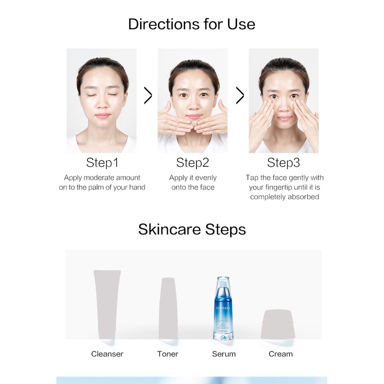 CHANDO Himalaya Pure Nutrient Hyaluronic Acid Serum 10ml Boost ...