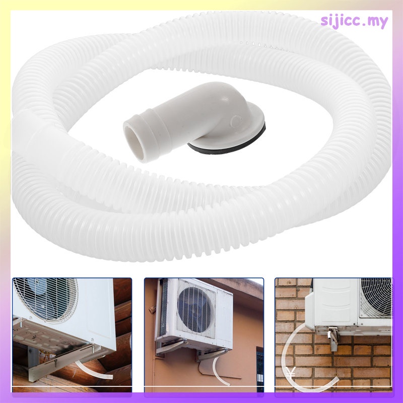 Air Conditioner Drain Kit Mini Portable Plastic Tubing Hose Elbow ...