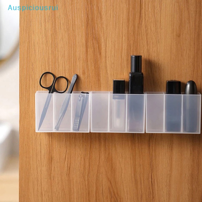 Auspiciousrui 1/3pcs Wall Mounted Organizer Cabinet Self-adhesive Small ...