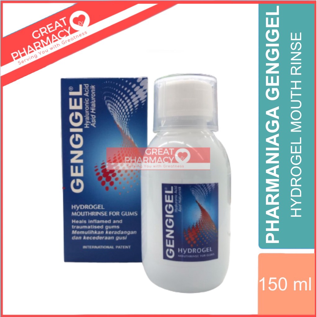 PHARMANIAGA GENGIGEL MOUTH RINSE 150ML | Shopee Malaysia