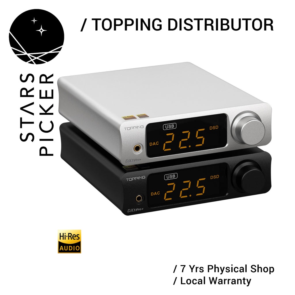 [5% off] Topping DX3Pro+ / DX3 Pro+ Hi-Res Desktop DAC Headphone ...