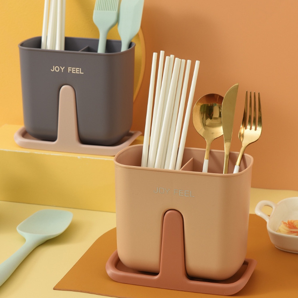 CK Utensil Organizer Cutlery Spoon Fork Drain Drying Rack Kitchen ...