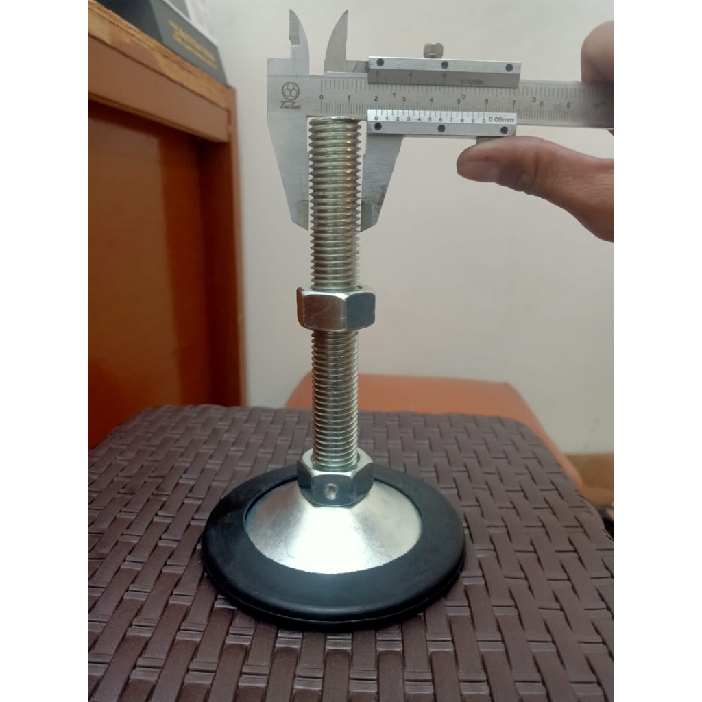 1 SET conveyor table legs/Adjuster foot table M20x150mm/Galvanis ...