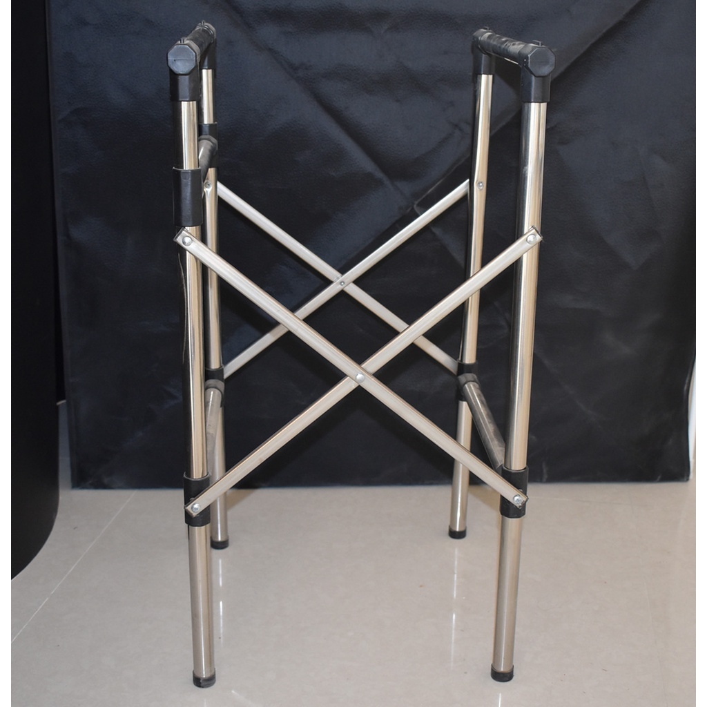 Stainless Steel Basin Stand Foldable / Kaki Sinki Lipat Basin | Shopee ...