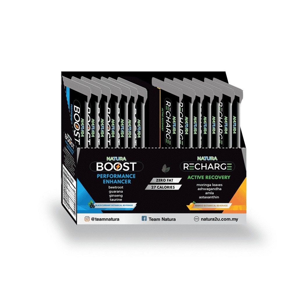 NATURA Boost & Recharge Energy Booster Performance Enhancer & Active ...