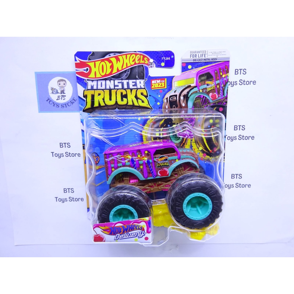 Hot Wheels Monster Trucks Dairy Delivery Birthday Bash Pink | Shopee ...