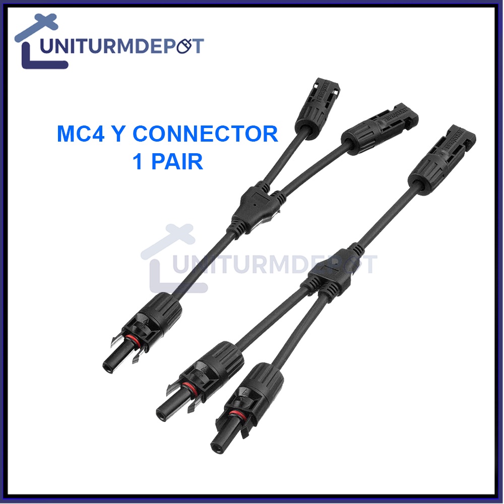 MC4 Solar Connector 2Y 3Y Branch Y Connector Solar Panel Cable 1 Pair ...