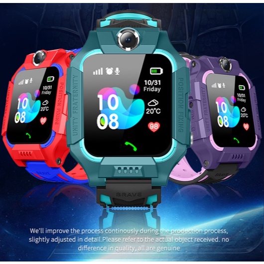 Q12 /Q19 Kids Smartwatch With Camera Jam Pintar Kanak-kanak Anti-Lost ...
