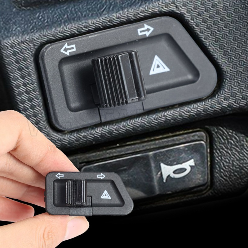 Motorcycle Turn Signal Switch Button / 3 Pin Double Flash Light Button ...
