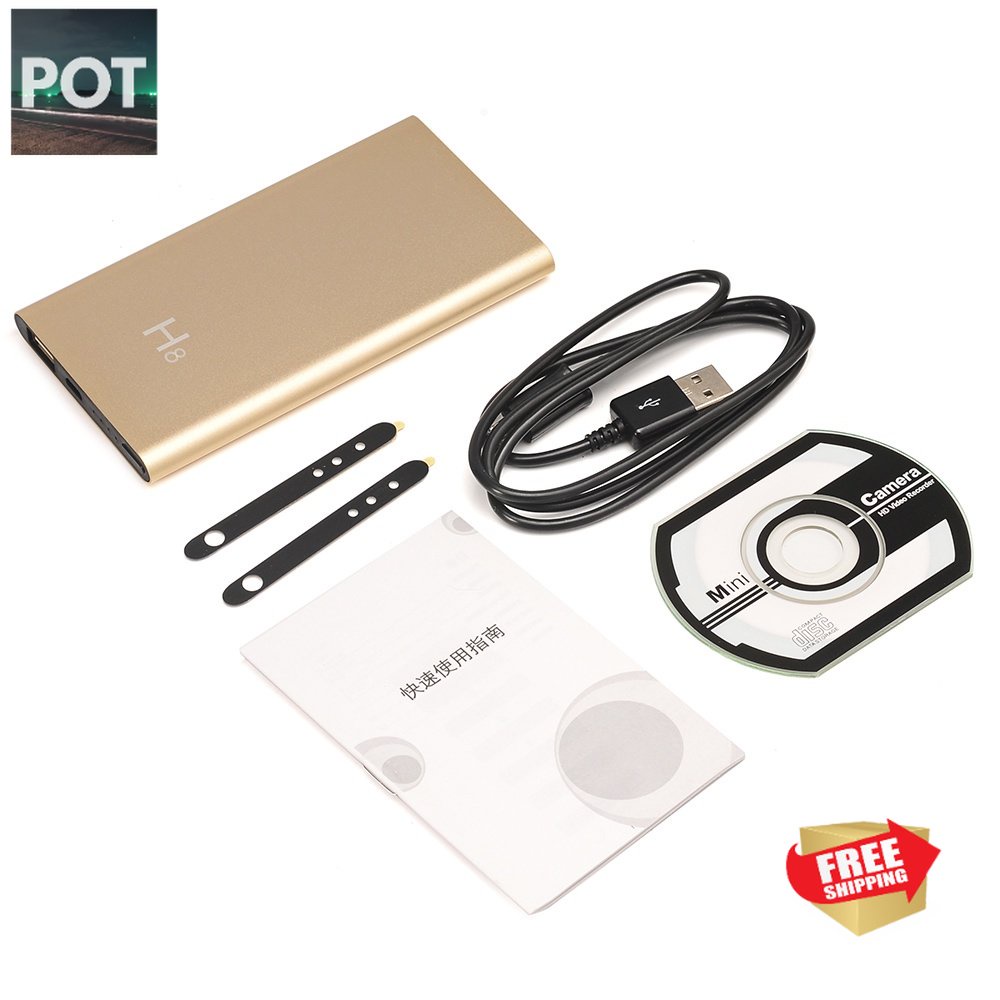 Portable Spy Small Hidden Cam DVR Pinhole Camera Night Vision WiFi ...