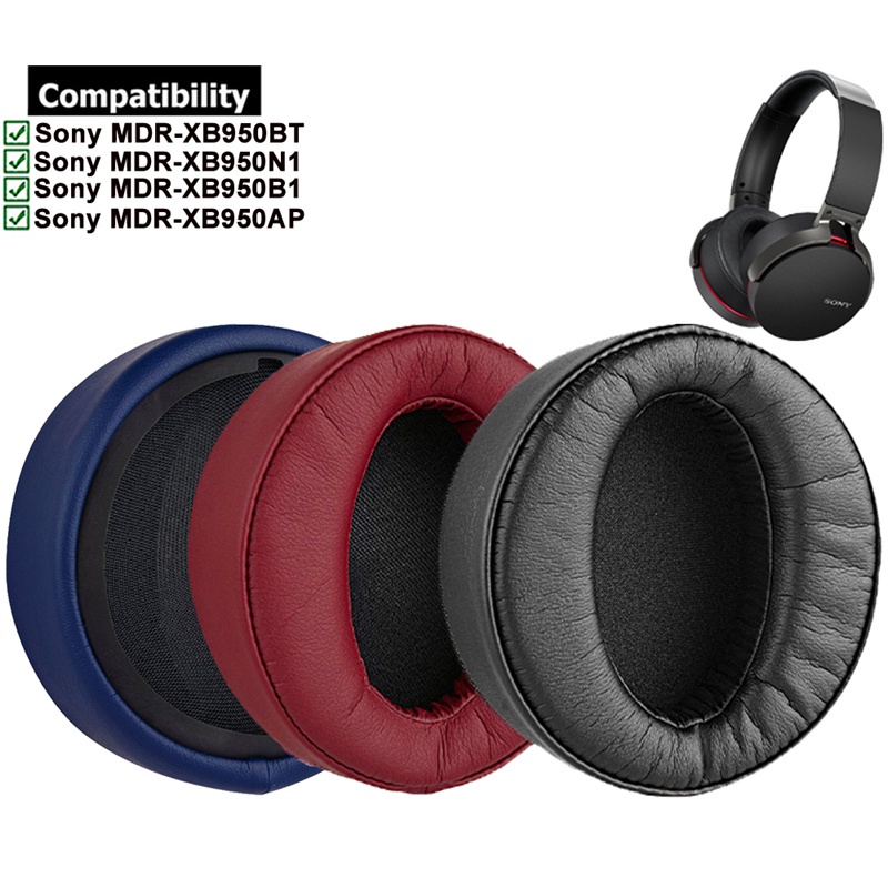 1 Pair Earpads for Sony MDR-XB950BT XB950N1 XB950B1 XB950AP Headphone ...