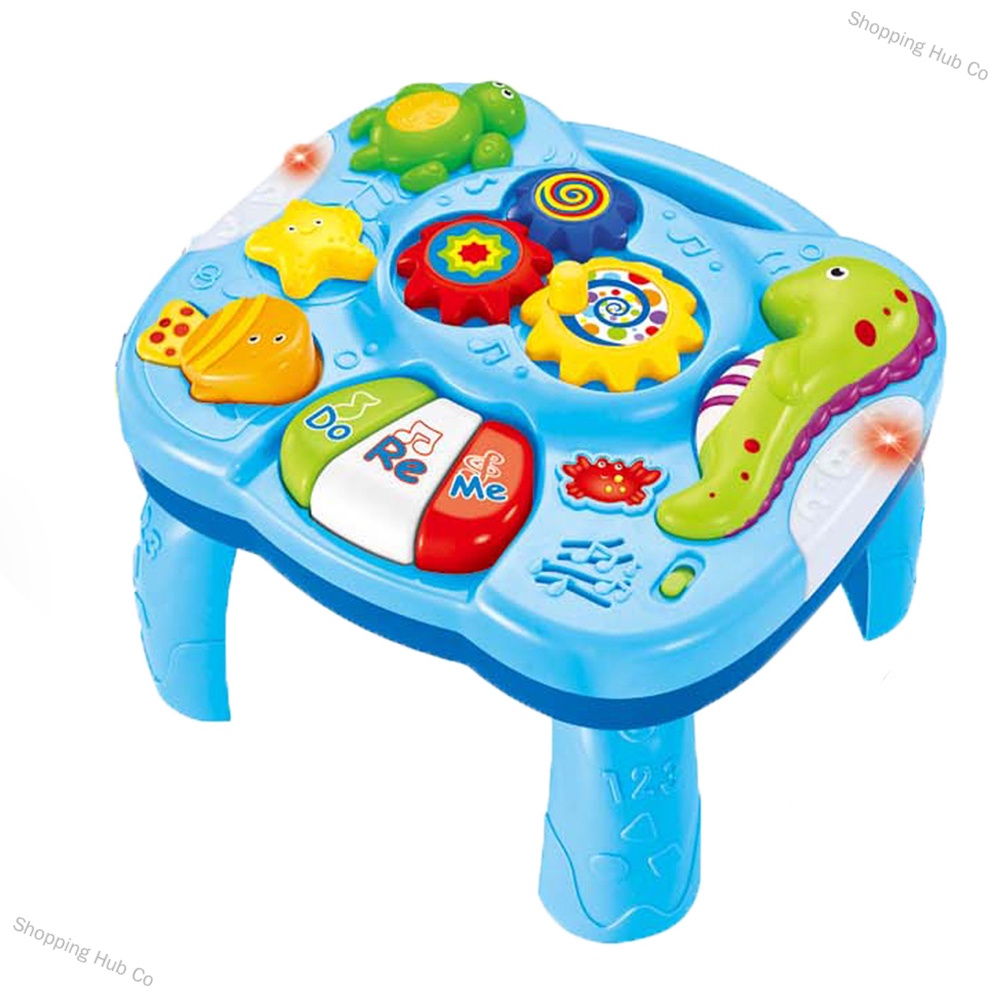 Shopping Hub Co Baby Music Table Toy Kids Learning Study Playing Toy ...