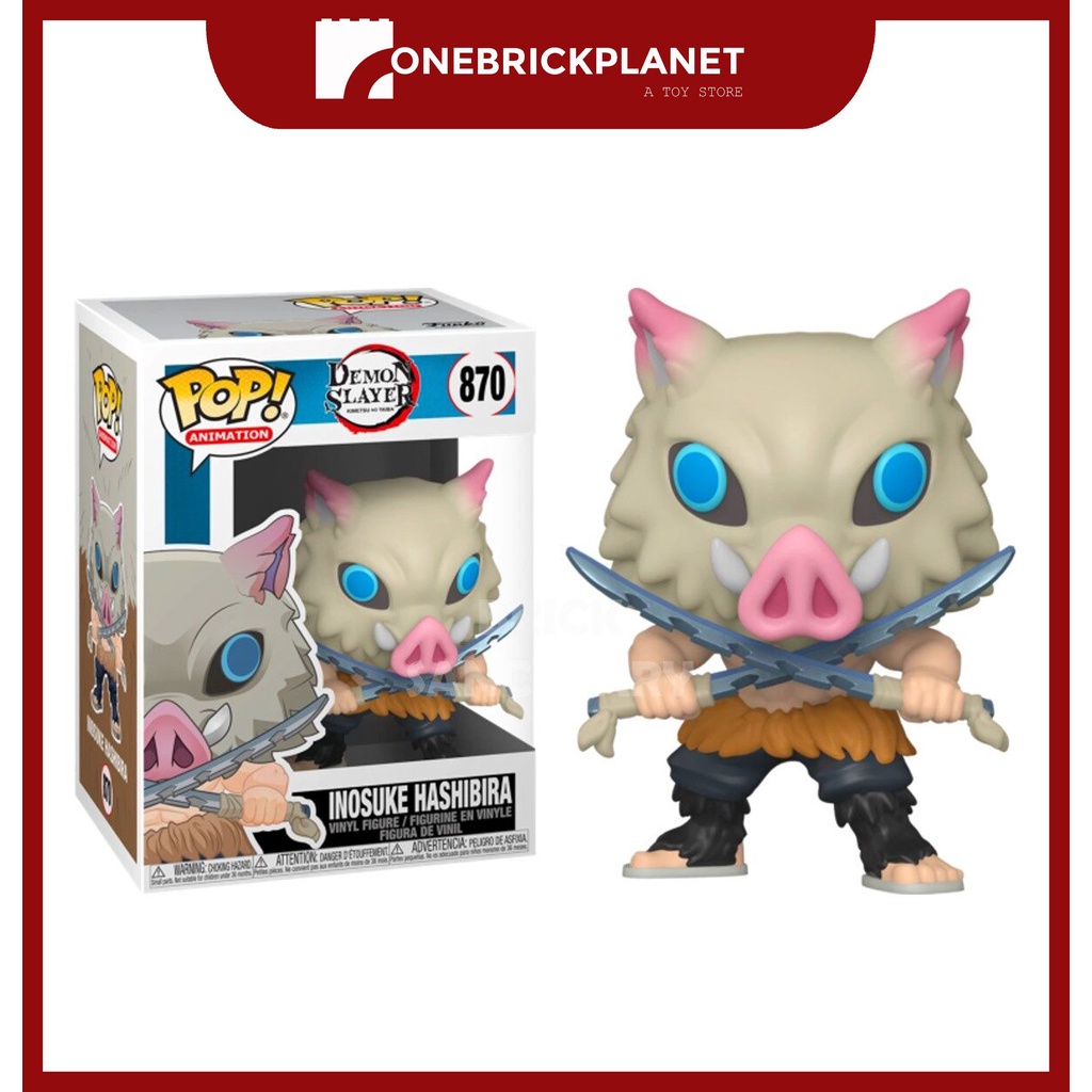 Funko Pop! Animation: Demon Slayer - Inosuke Hashibira (870) | Shopee ...