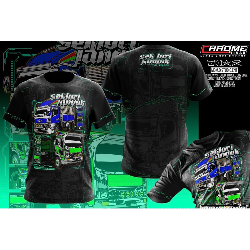 BAJU SEK LORI JANGOK EDISI 2023 BY SINAR CHROME GARAGE | Shopee Malaysia