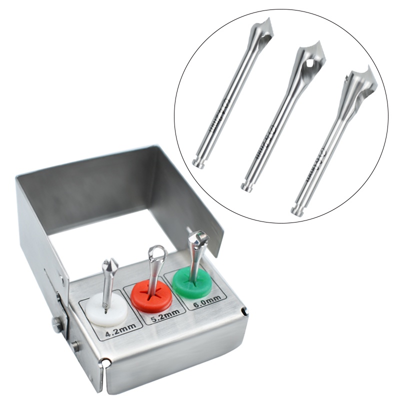 3Pcs Bone Collector Dental Tools Implant Korea Implant Bone Drill Kit ...