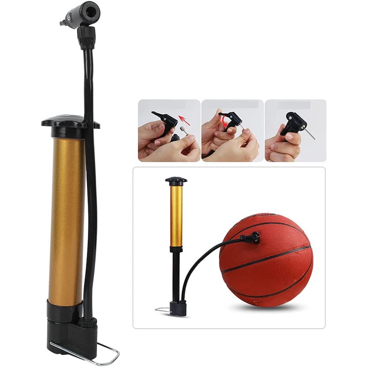 🇲🇾 READY STOCK Pam Angin Bola Tayar Basikal Ball Air Pump Portable ...