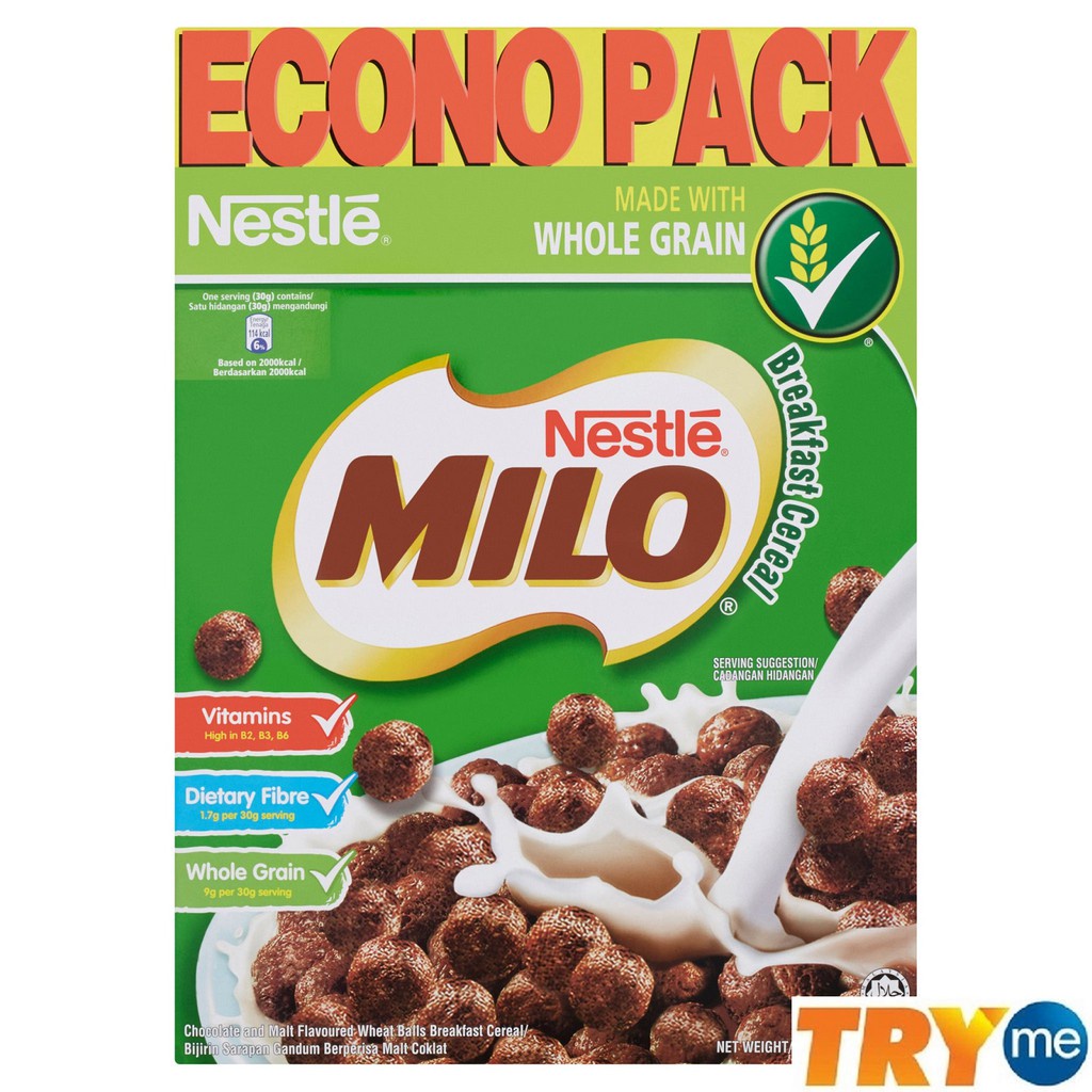Nestle Milo Breakfast Cereal - 450g | Shopee Malaysia