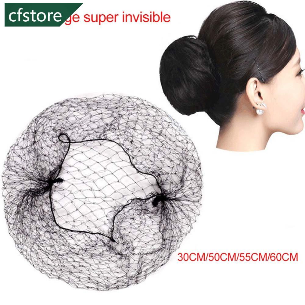 CFSTORE Hairnets Invisible Soft Disposable Hair Net Ballet Dance Bun ...
