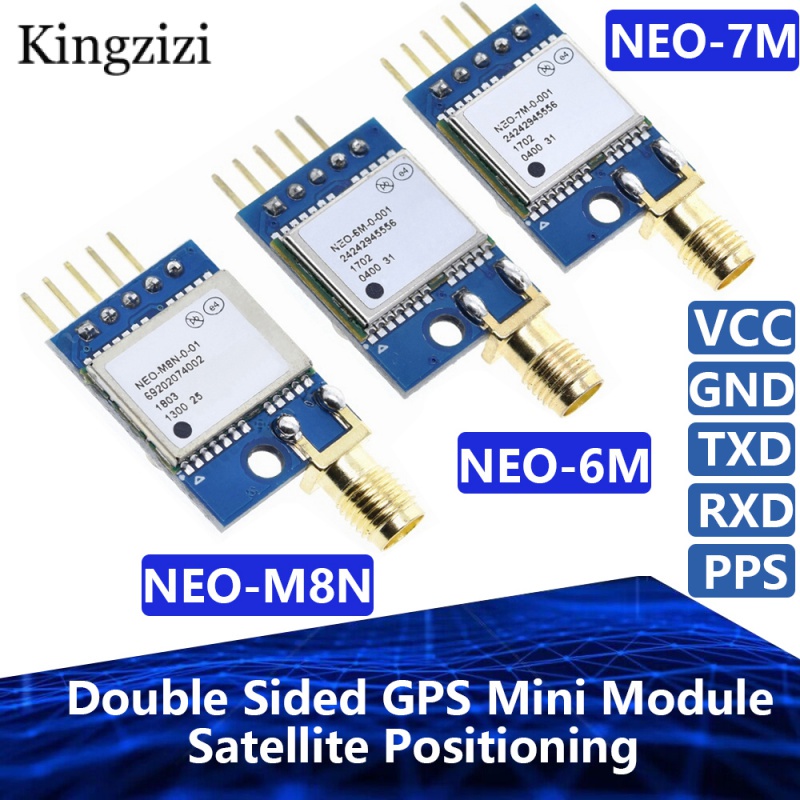 Neo 6m Neo 7m Neo M8n Double Sided Gps Mini Module Satellite Positioning Microcontroller Scm Mcu