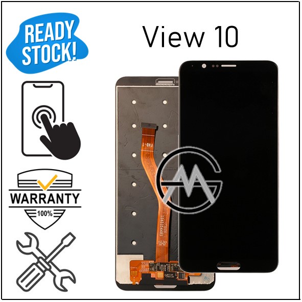 GM ANG Compatible For Huawei Honor View 10 LCD With Touch Screen Digitizer Display Replacement ...