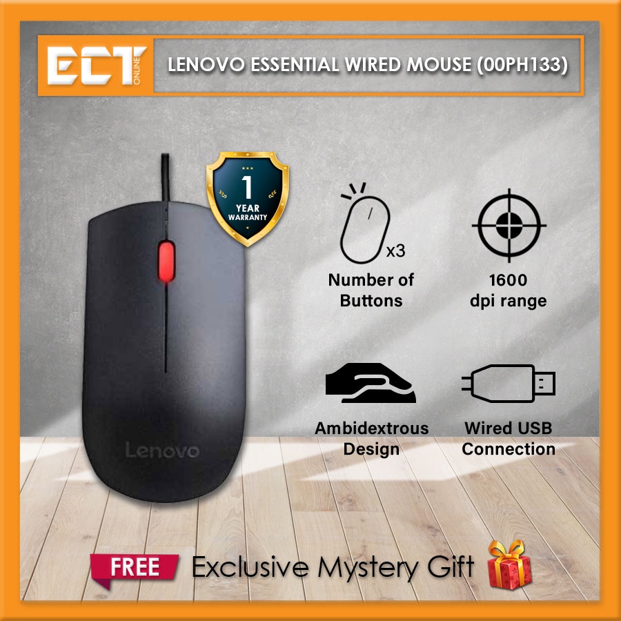 Genuine Lenovo Preferred Pro II (00XH688) / Essential (00XH587) Wired ...