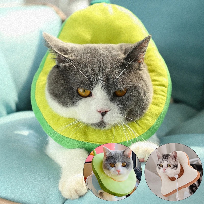 [Ready Stock] Soft Cotton Elizabeth Ring Cat Elizabeth Collar Recovery ...
