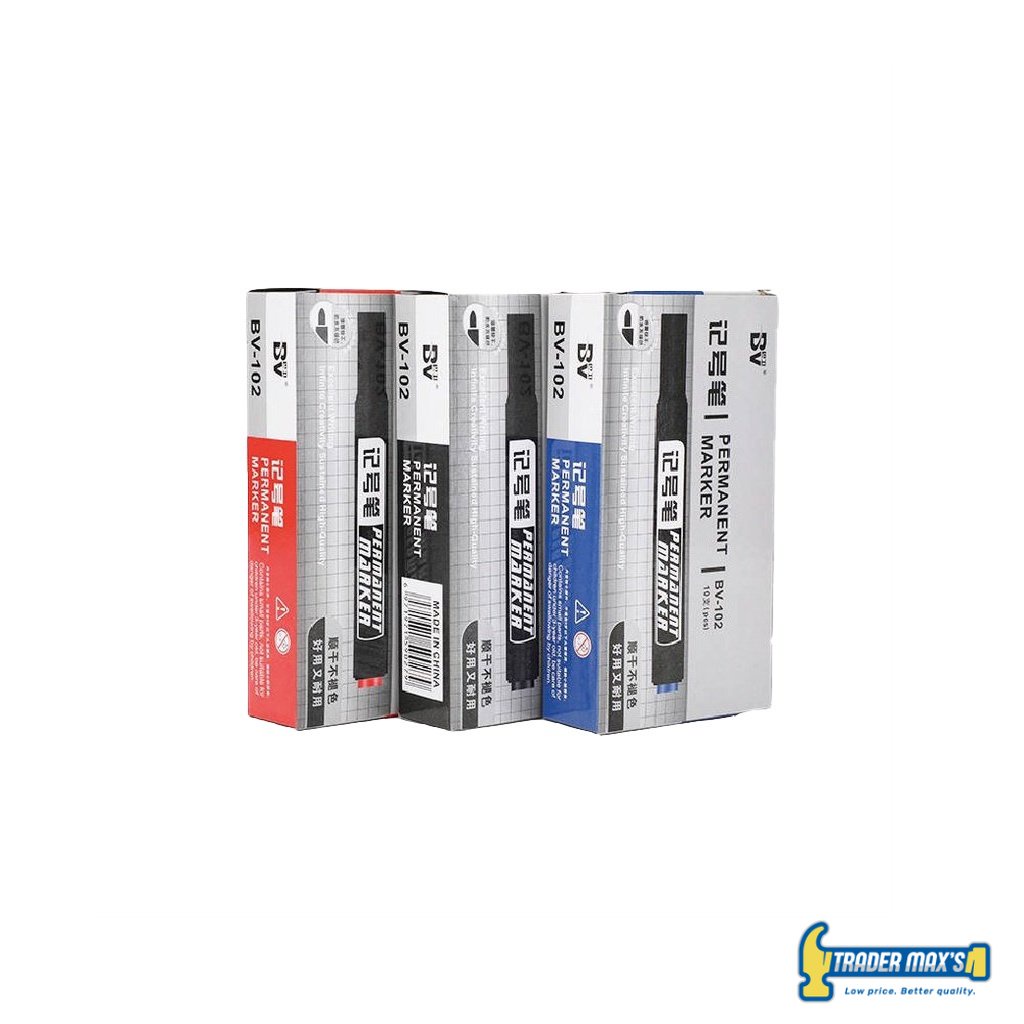BV 103 Permanent Marker Pen (3PCS) | Trader Max's - Low price. Better ...