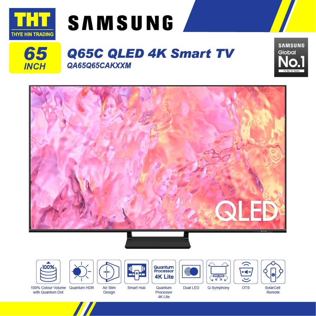 Samsung 65'' QLED 4K Smart TV QA65Q65CAKXXM | Shopee Malaysia