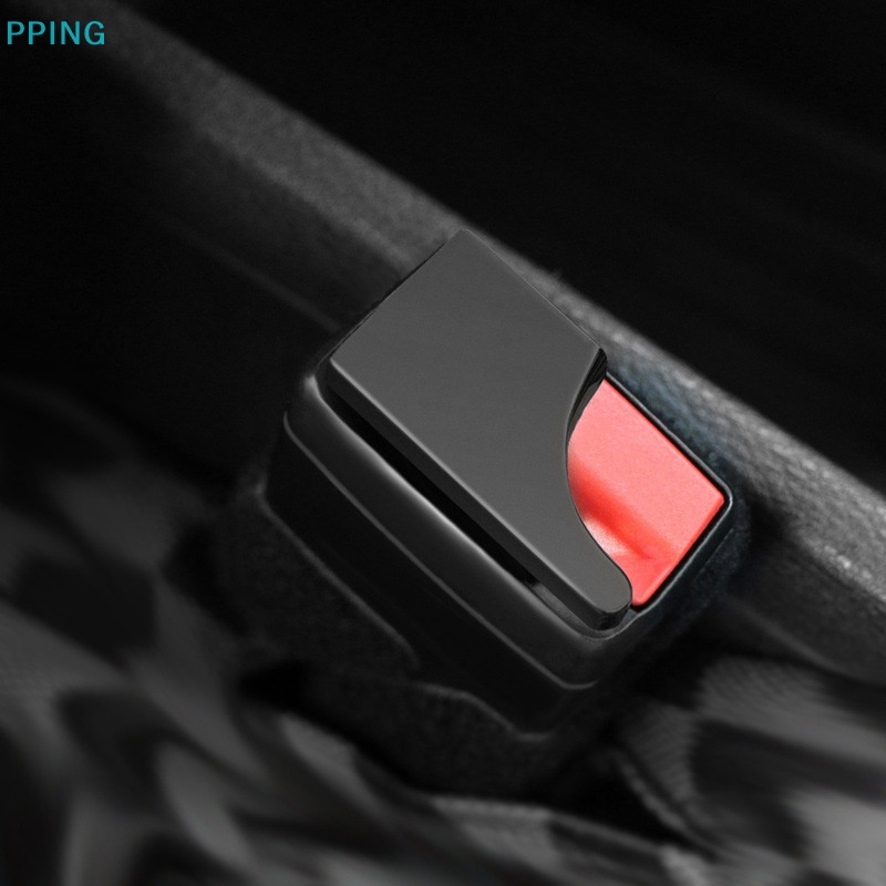 [LOV] Hidden Car Safety Belt Buckle Clip Metal Insert Card Interior ...
